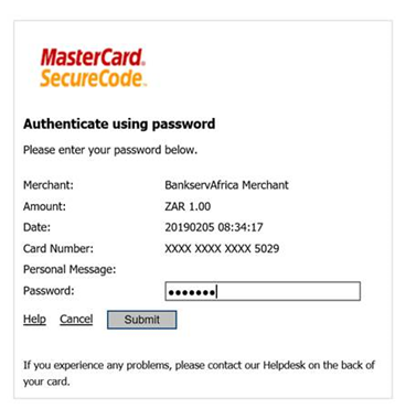 Merchant Integration – Card Tokenisation and Tokenised Payments
