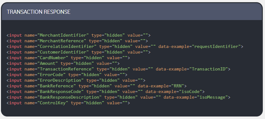 Merchant Integration - Card Tokenisation and Tokenised Payments