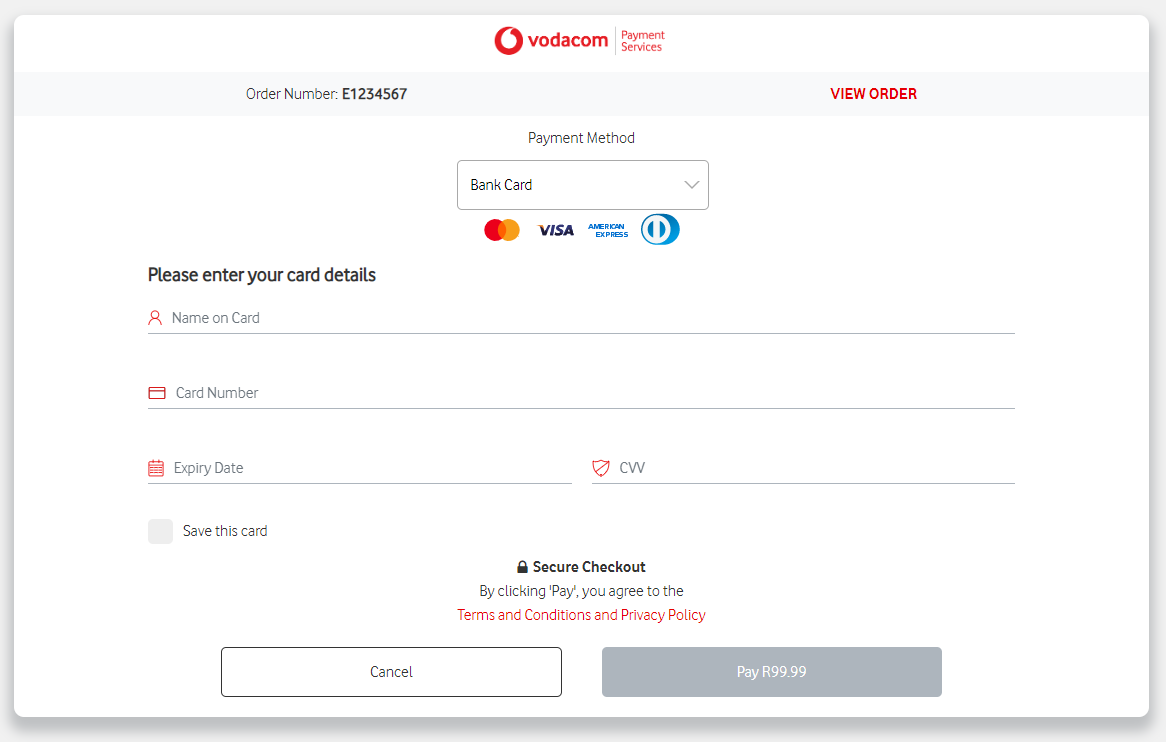 Payments Page Integration – Implementation